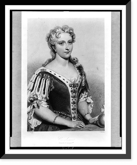 Historic Framed Print, Caroline, consort of George 2nd.J.W. Wright ; J ...