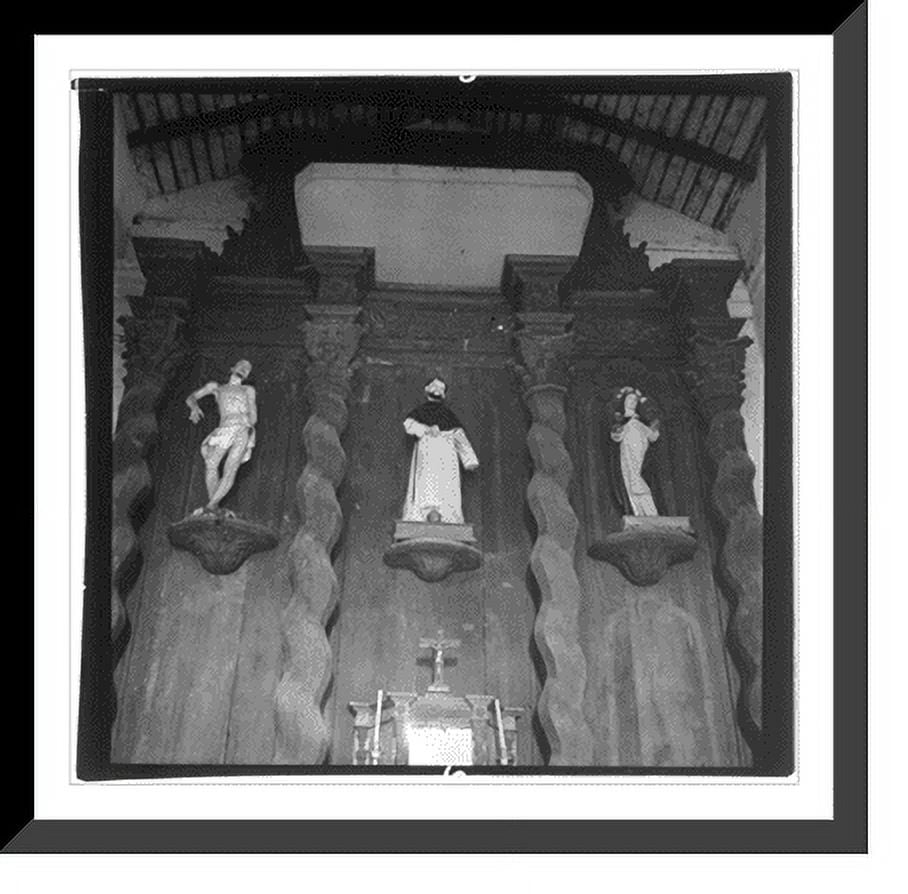 Historic Framed Print, [Catholic religious scenes in Puerto Rico, 1944 ...