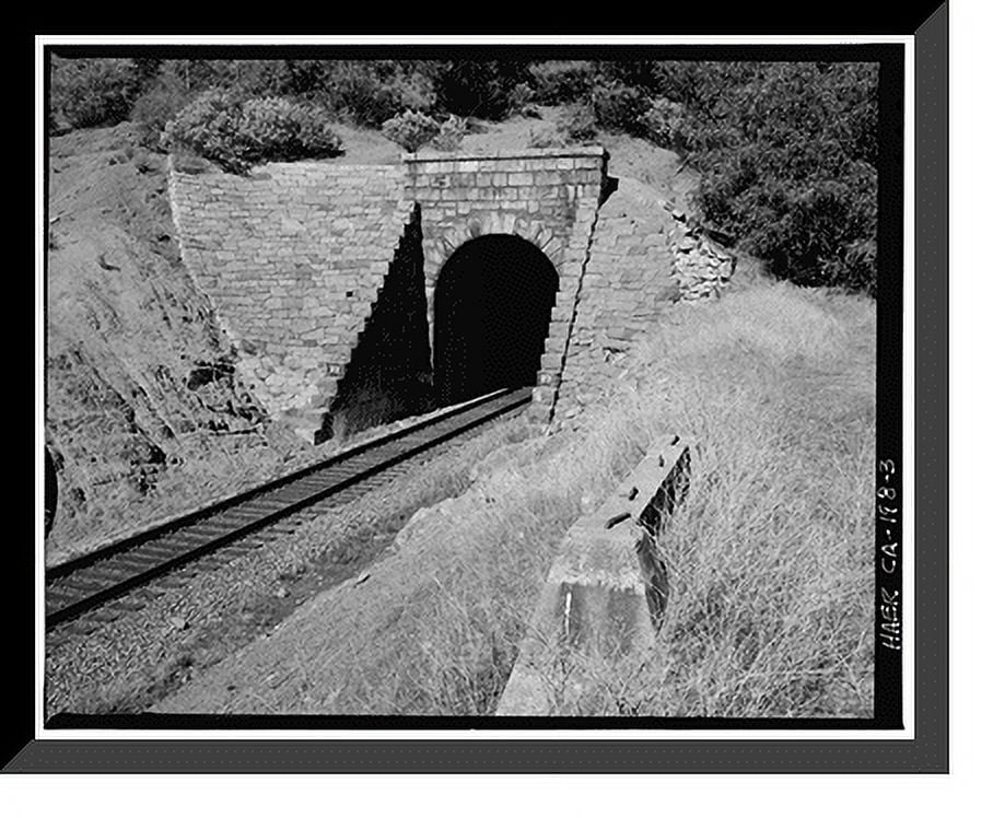 Historic Framed Print, Central Pacific Transcontinental Railroad ...