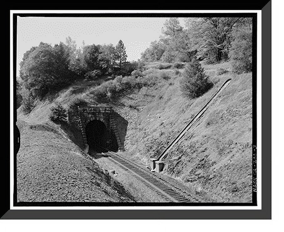 Historic Framed Print, Central Pacific Transcontinental Railroad ...