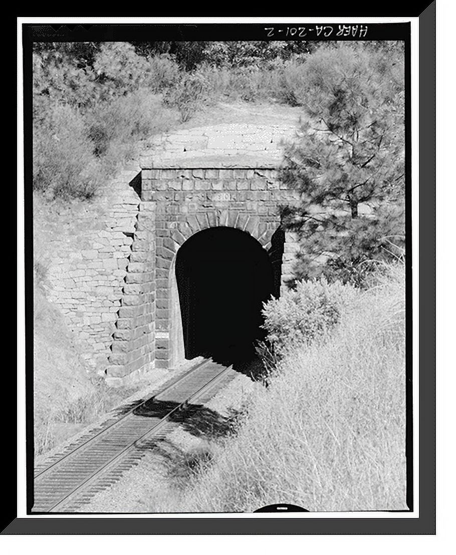 Historic Framed Print, Central Pacific Transcontinental Railroad ...