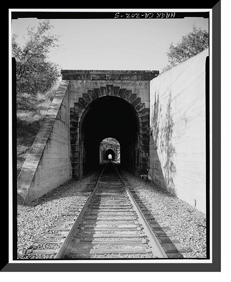 Historic Framed Print, Central Pacific Transcontinental Railroad ...