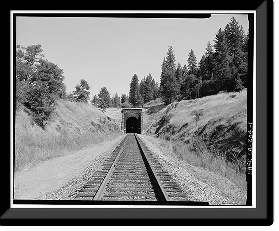 Historic Framed Print, Central Pacific Transcontinental Railroad ...