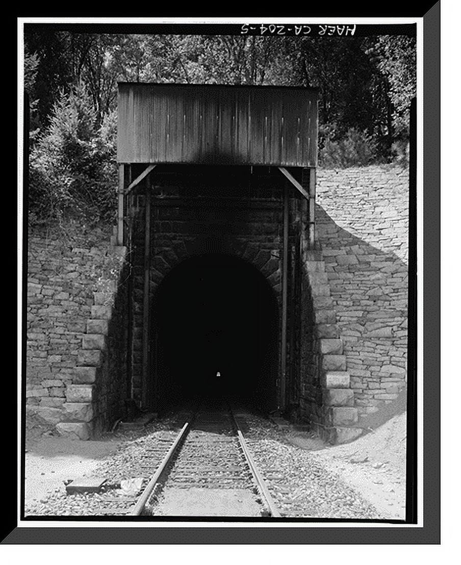 Historic Framed Print, Central Pacific Transcontinental Railroad ...