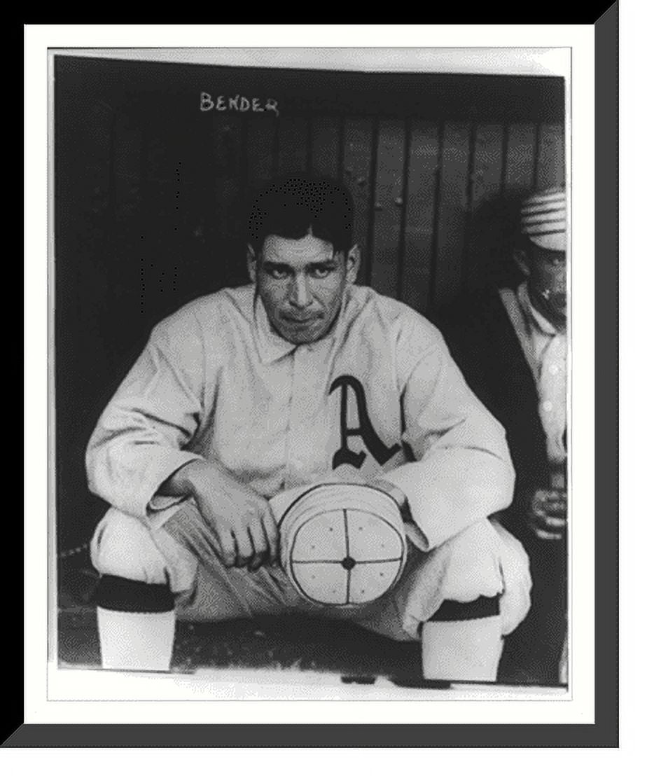 Historic Framed Print, [Charles Albert (Chief) Bender, of the ...