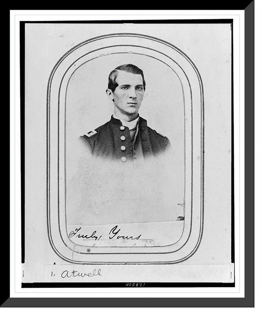 Historic Framed Print, [Charles Atwell, bust portrait, facing right ...