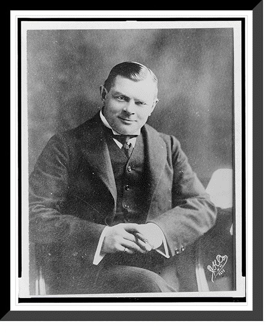 Historic Framed Print, [Charles Urban, three-quarter length portrait ...