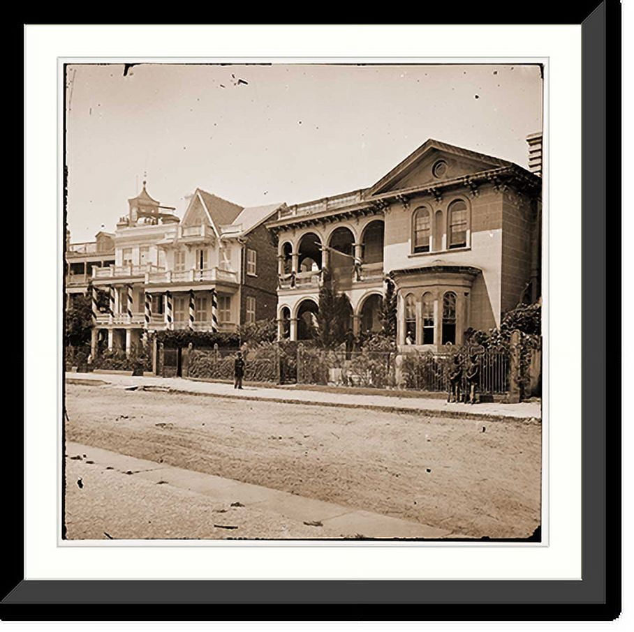 Historic Framed Print, Charleston South Carolina. Headquarters of Gen ...