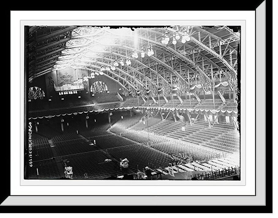Historic Framed Print, Chicago - Coliseum (exterior) - 3, 17-7/8" x 21 ...