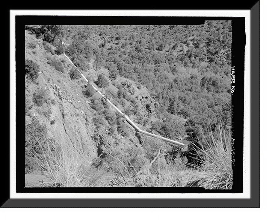 Historic Framed Print, Childs-Irving Hydroelectric Project, Irving ...
