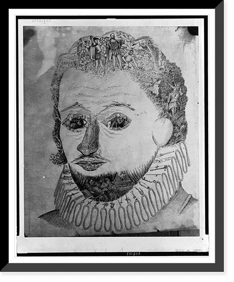 Historic Framed Print, [Christopher Columbus, head-and-shoulders ...