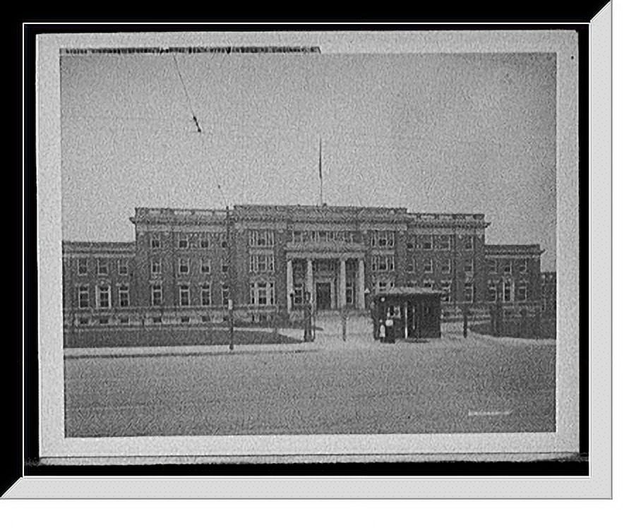 Historic Framed Print, Cincinnati General Hospital, administration ...