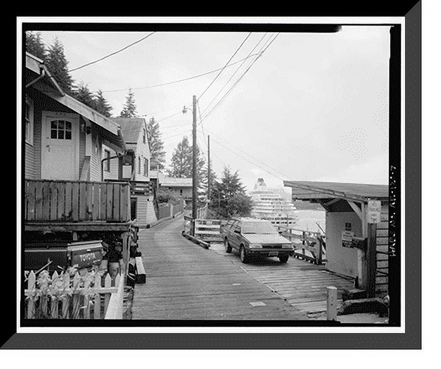Historic Framed Print, City of Ketchikan, Ketchikan, Ketchikan Gateway ...