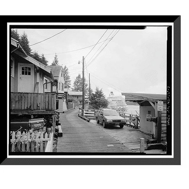 Historic Framed Print, City of Ketchikan, Ketchikan, Ketchikan Gateway ...