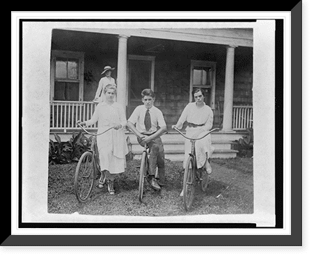 Historic Framed Print, [Clare Boothe Luce, David Boothe, and Buff ...