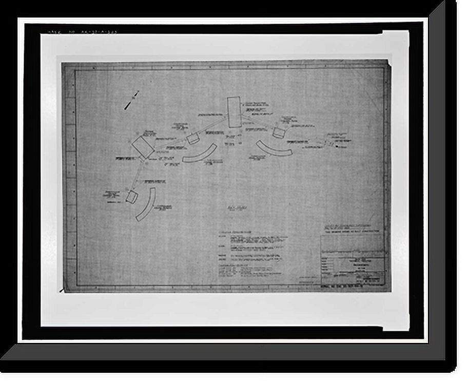 Historic Framed Print, Clear Air Force Station, Ballistic Missile Early ...