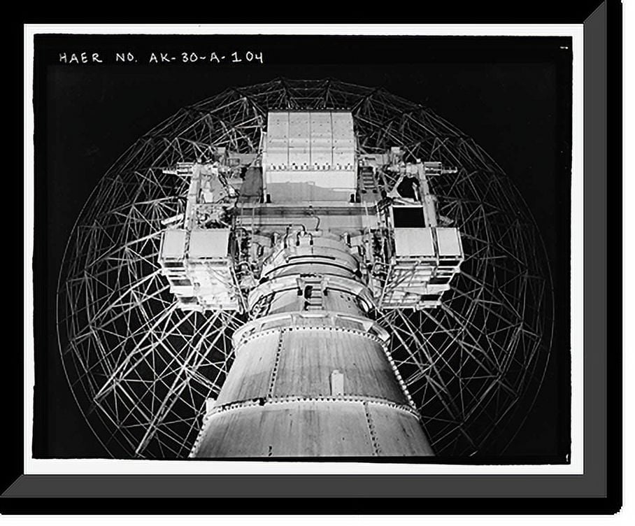 Historic Framed Print, Clear Air Force Station, Ballistic Missile Early ...