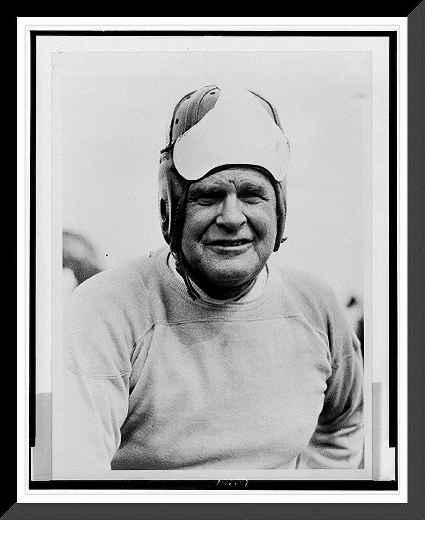 Historic Framed Print, [Coach Glenn Pop" Warner, head-and-shoulders ...