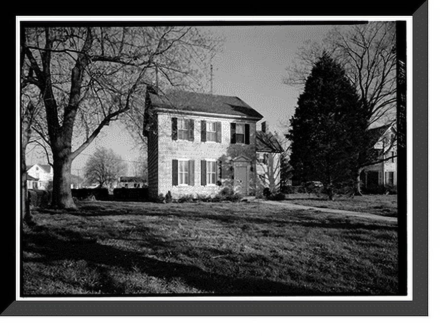 Historic Framed Print, Colonel David Hall House, 107 Kings Highway ...