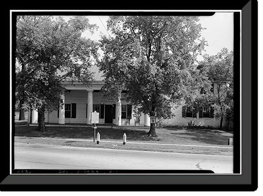 Historic Framed Print, Colonel Thomas Robinson House, Naaman's Road at ...