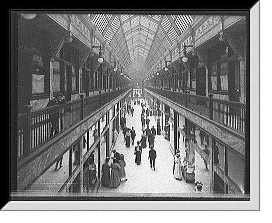 Historic Framed Print, Colonial Arcade, Cleveland, O[hio], 17-7/8" x 21 ...