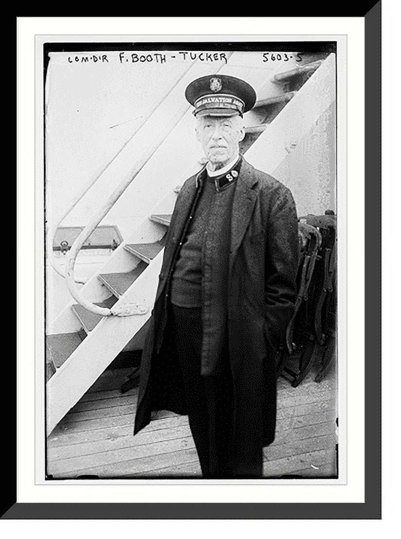 Historic Framed Print, Comdr. F. Booth - Tucker, 17-7/8" x 21-7/8 ...