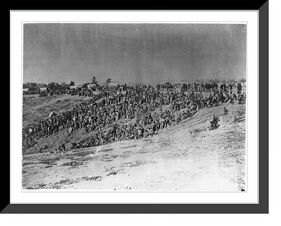 Historic Framed Print, [Confederate prisoners at Belle Plain, Va ...
