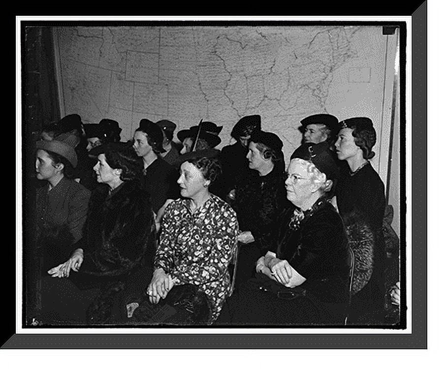 Historic Framed Print, [Congressional Speaking Class], 17-7/8" x 21-7/8 ...