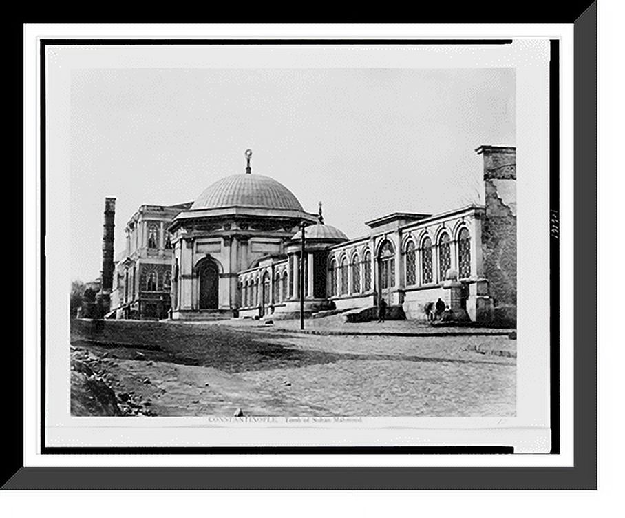 Historic Framed Print, Constantinople. Tomb of Sultan Mahmoud, 17-7/8 ...
