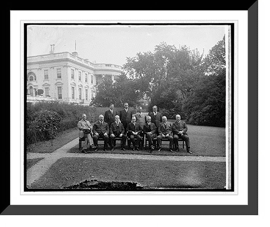 Historic Framed Print, Coolidge Cabinet, [White House, Washington, D.C ... Historic Framed Print, Coolidge Cabinet, [White House, Washington, D.C ...