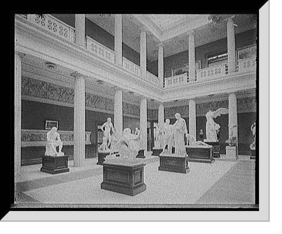 Historic Framed Print, [Corcoran Gallery of Art, Corcoran sculpture ...