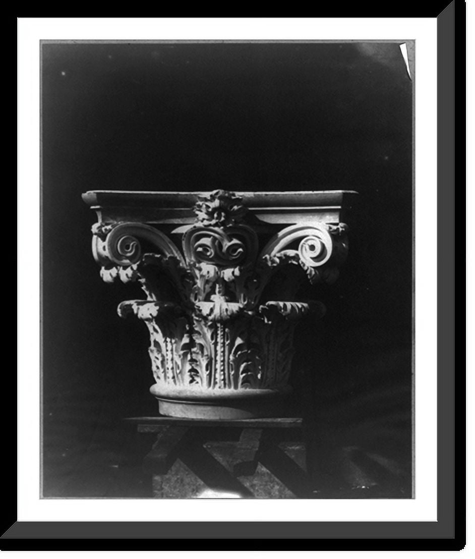 Historic Framed Print, Corinthian column - U.S. Post Office Dept., 17-7 ...