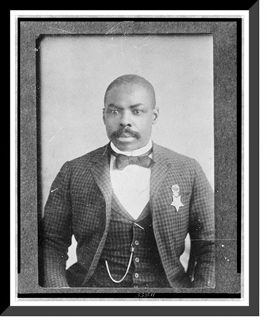 Historic Framed Print, [Corporal Isaiah Mays, half-length portrait ...