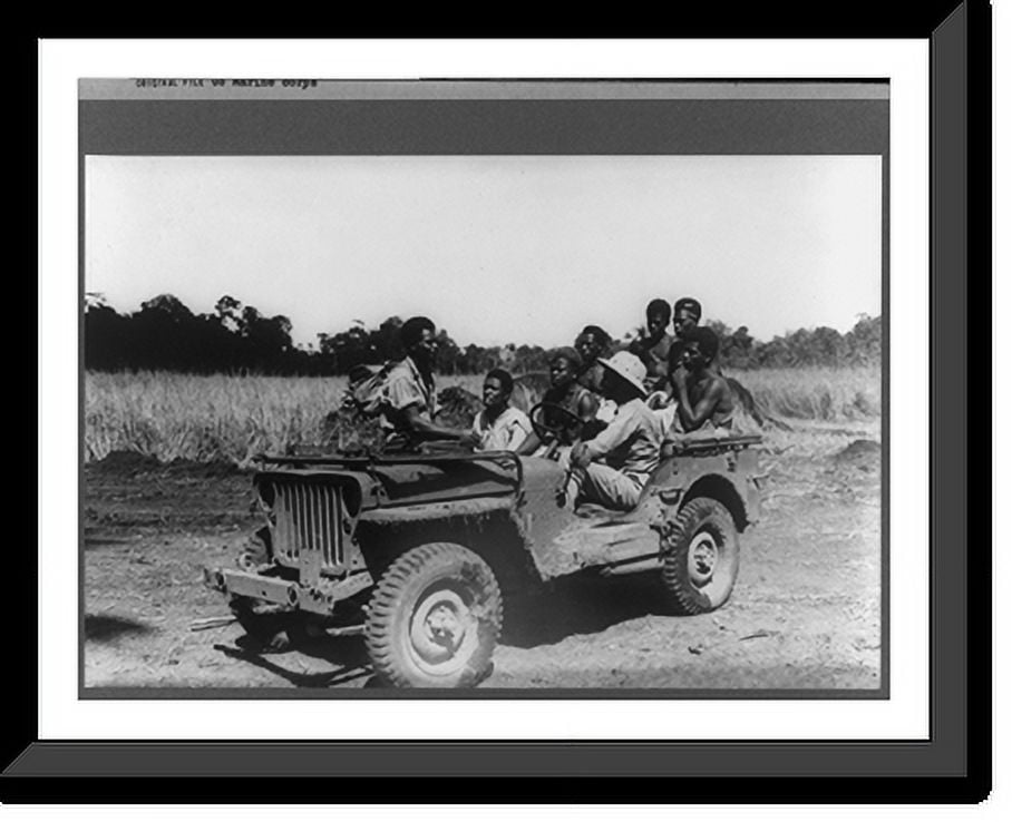 Historic Framed Print, Corporal Stanley Hwaszcz, USMC, of Utica, N.Y ...