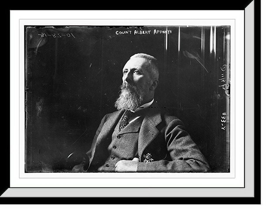 Historic Framed Print, Count Albert Apponyi, 17-7/8" x 21-7/8 ...
