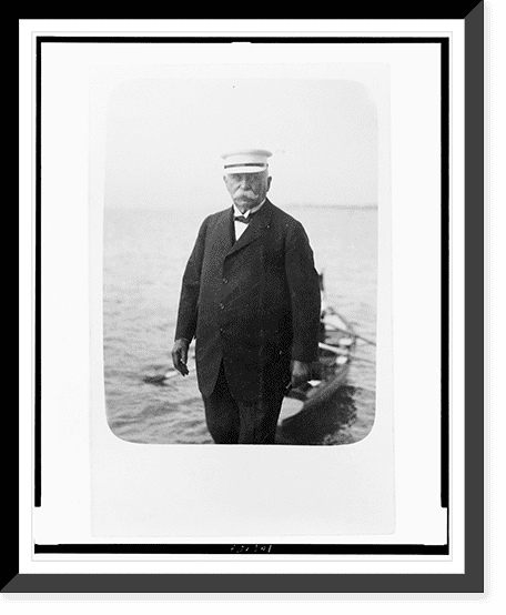 Historic Framed Print, [Count Ferdinand von Zeppelin, three-quarter ...