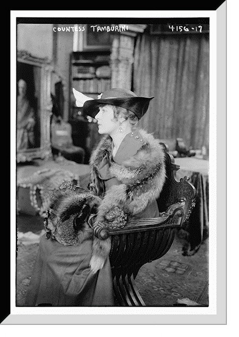Historic Framed Print, Countess Tamburini - 3, 17-7/8" x 21-7/8 ...