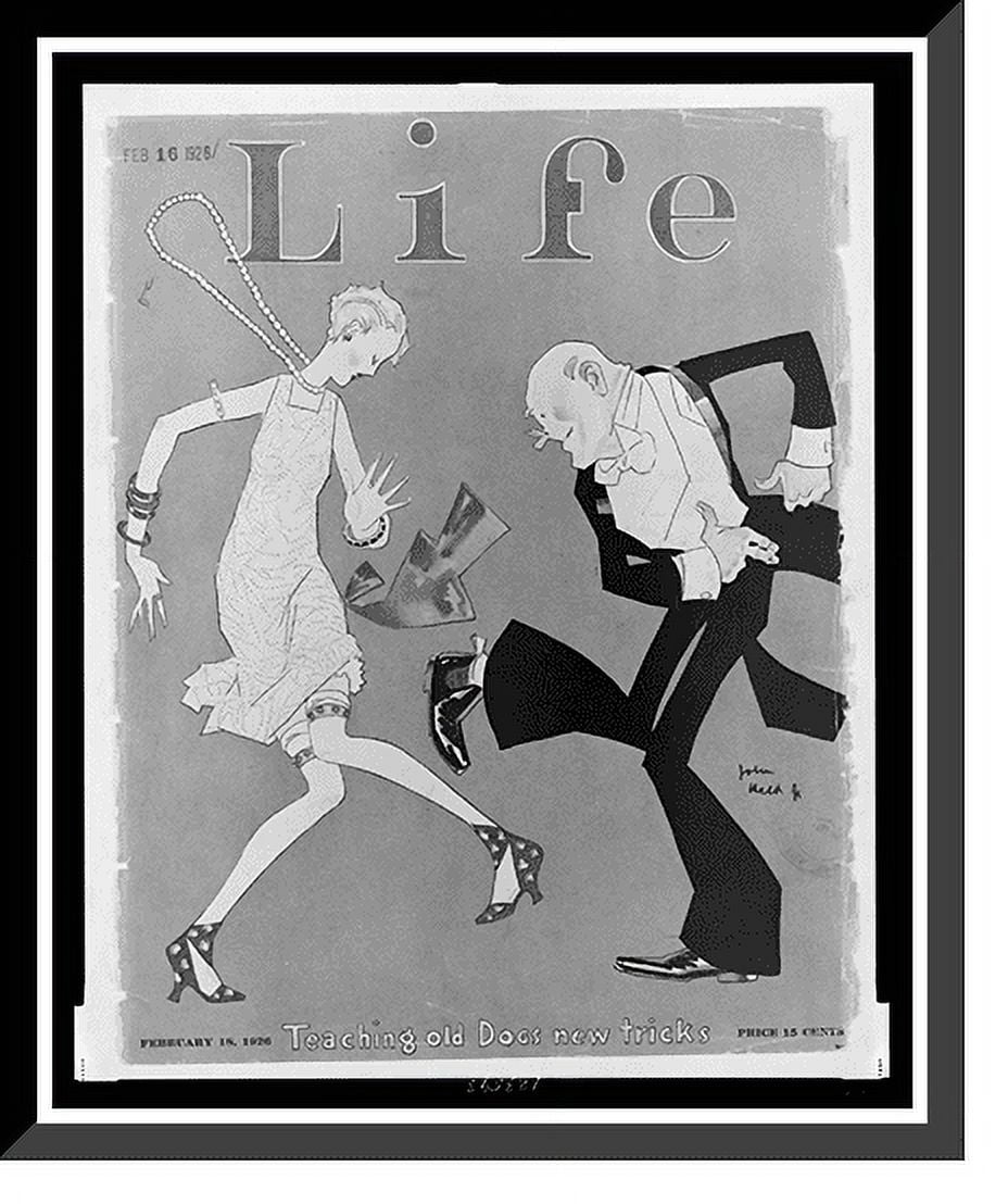 Historic Framed Print, [Cover illustration, Life magazine, February 18 ...