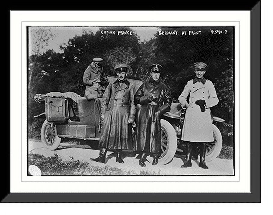 Historic Framed Print, Cr. Prince Ger. at front, 17-7/8" x 21-7/8" - Walmart.com