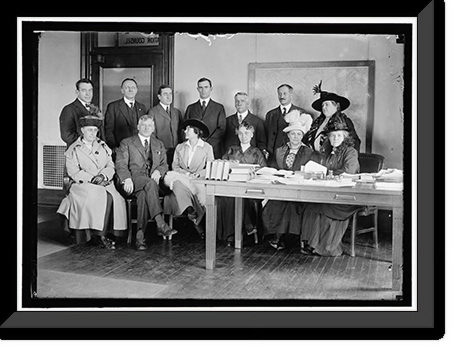 Historic Framed Print, DISTRICT PUBLIC SCHOOLS. BOARD OF DIRECTORS ...