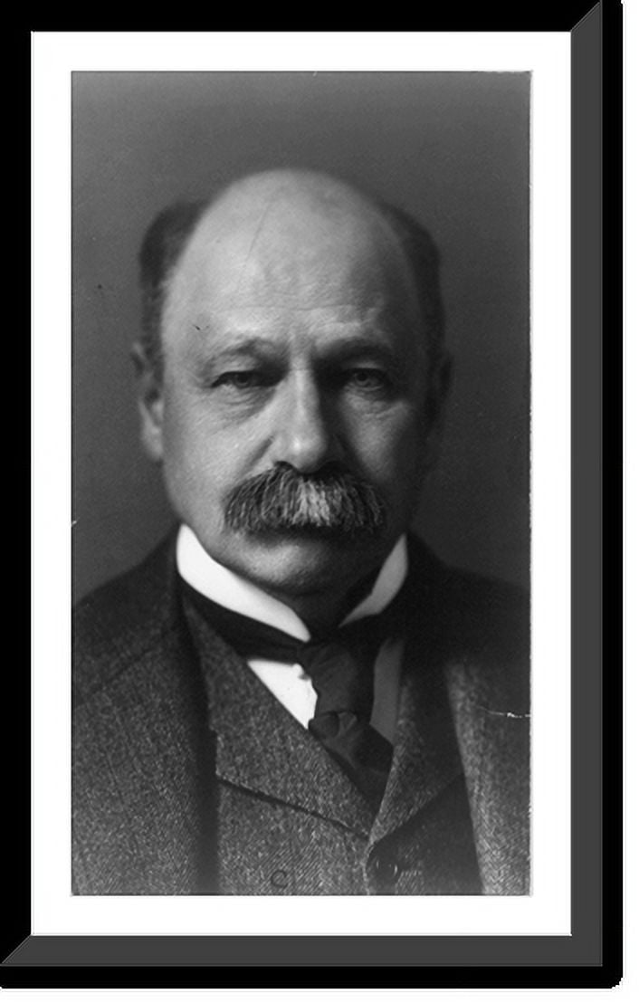 Historic Framed Print, [Daniel Lamont, head-and-shoulders portrait ...