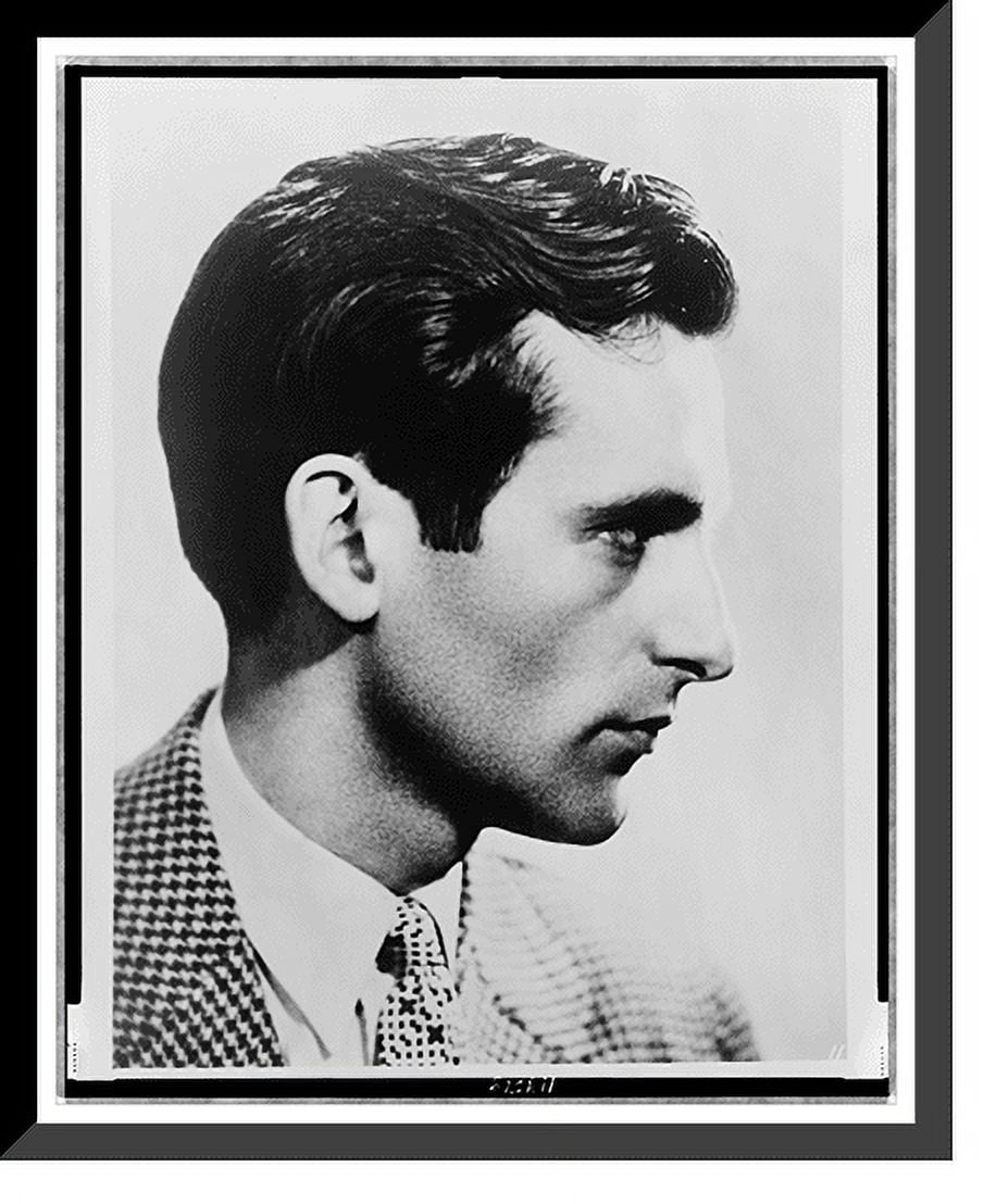 Historic Framed Print, [Daniel Shafran, head-and-shoulders portrait ...