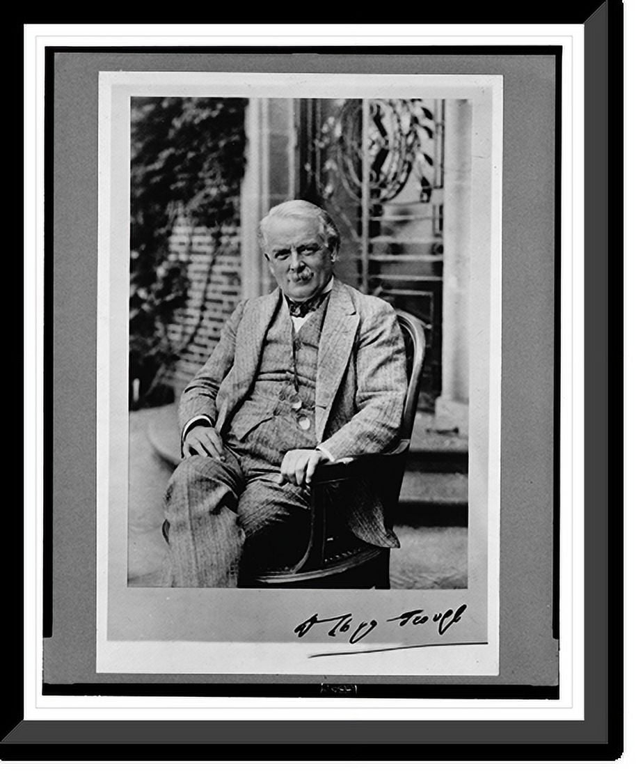 Historic Framed Print, [David Lloyd George, three-quarter length ...