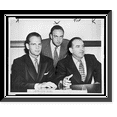 Historic Framed Print, [David Schine (left), Roy M. Cohn, and Senator ...