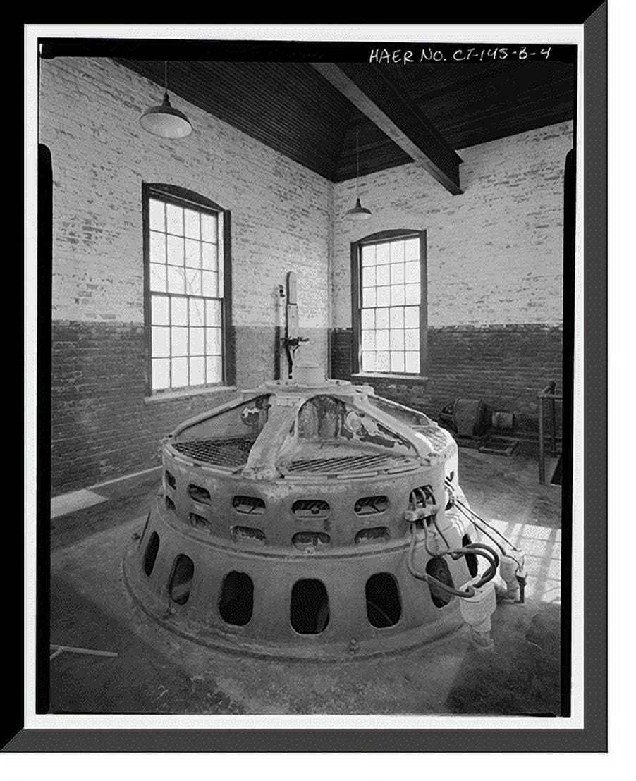 Historic Framed Print, Dayville Mills Hydroelectric Facility ...