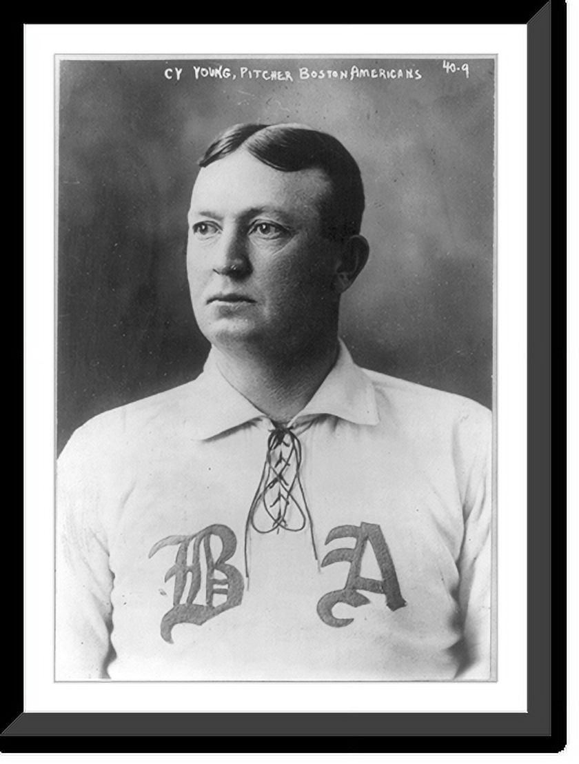 Historic Framed Print, [Denton True] Cy Young, pitcher, Boston ...
