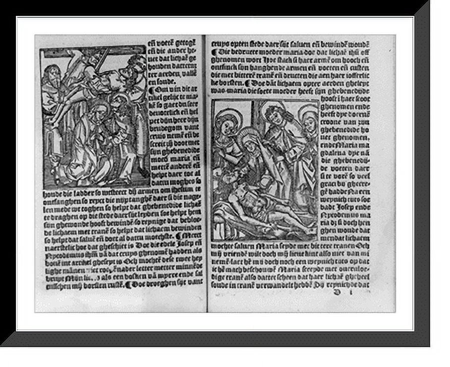 Historic Framed Print, [Deposition from the Cross] - 2, 17-7/8" x 21-7/ ...