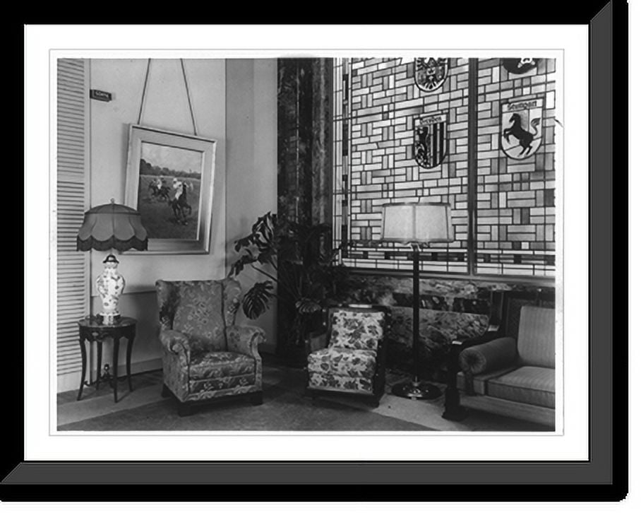 Historic Framed Print, [Deutsche Haus, the German pavilion at the Paris ...