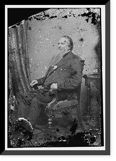 Historic Framed Print, Dewey Admiral (civilian) on steps of house Wash ...