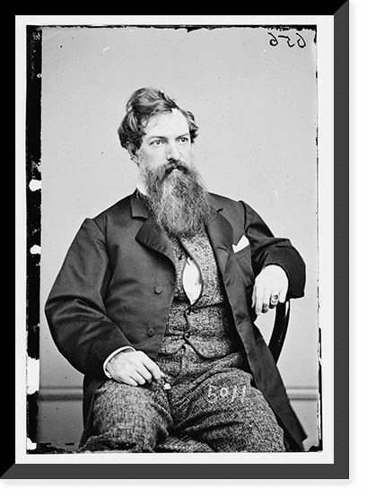 Historic Framed Print, Dibrell Hon. Rep. George Gibbs of Tenn.Lt. Col ...